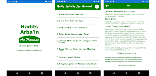 Hadits Arbain An Nawawi Android App