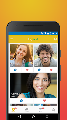 「Italy Social: Meet Italians」 - Androidアプリ | APPLION