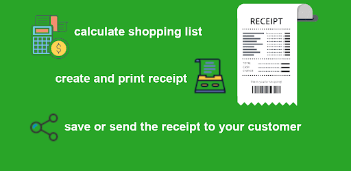 receipt - bluetooth printer Android App