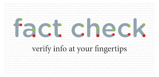 Fact Check: verify info at your fingertips Android App
