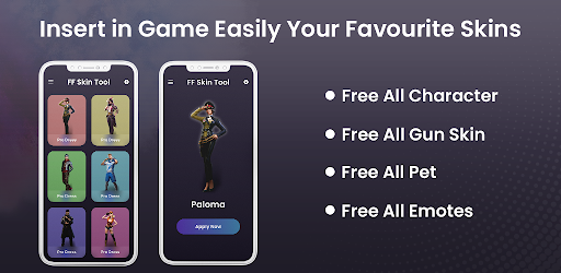 FFF FFF Skin Tools - Mod Skin Android App