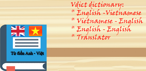 Vdict Dictionary: English Vietnamese Android App