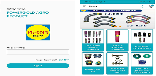 Powergold Agro Product Android App