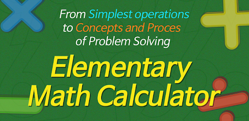 Elementary Math Calculator Android App