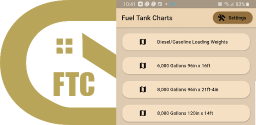 Fuel Tank Charts Android App