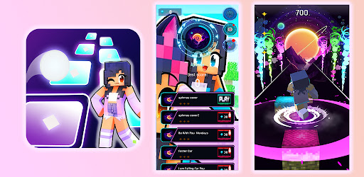 Aphmau Craft Tiles Hop Android App