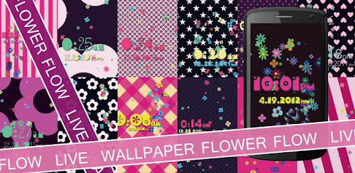 Flower Flow! Live Wallpaper Android App
