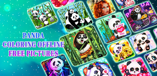 Panda Paint by Number Offline Android App