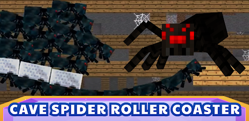 Cave Spider Roller Coaster for Minecraft Android App