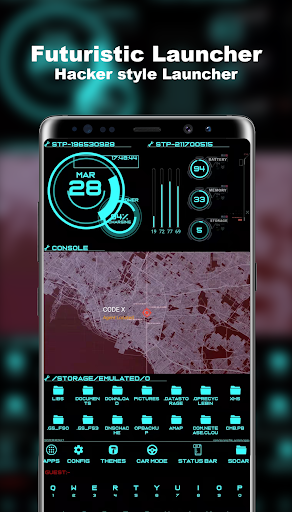 Futuristic Hacker Launcher for PC / Mac / Windows 11,10,8,7 - Free ...