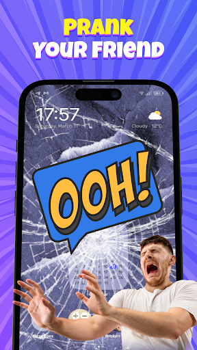Download and Run Broken Screen 4K Funny Pranks on PC for Free