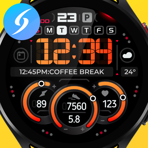 SH040 Watch Face, WearOS watch for PC / Mac / Windows 11,10,8,7 - Free ...