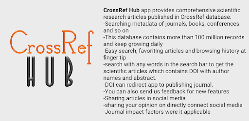 CrossRef Hub Android App