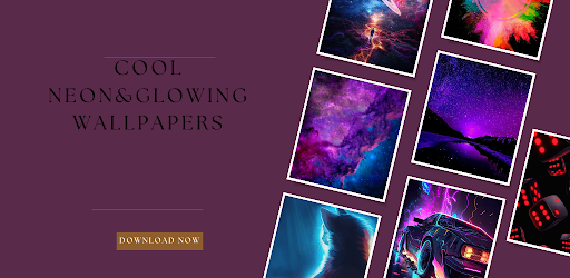 cool neon&glowing wallpapers Android App