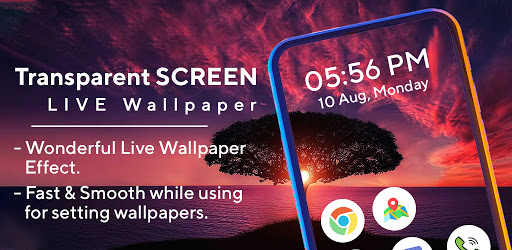 Transparent Screen Wallpaper – Live Wallpaper 2021 Android App