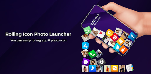 Rolling Icons Photo Launcher Android App