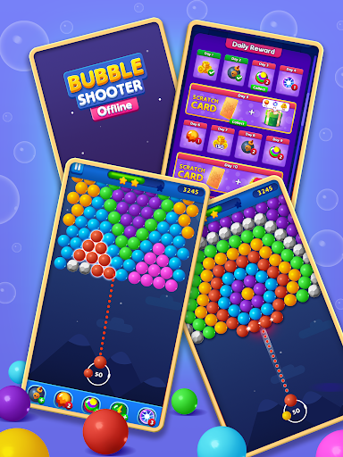 Download and Play Bubble Shooter : Offline Games on PC (Emulator)