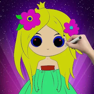 Barbie Doll Coloring Pages Drawing 1.0 APK | AndroidAppsAPK.co