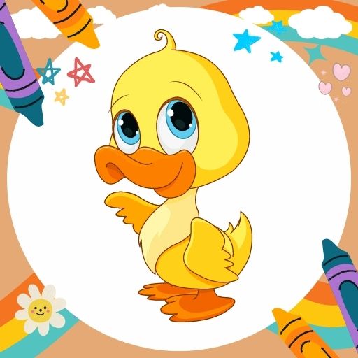 Offline Coloring Book: Duck for PC / Mac / Windows 11,10,8,7 - Free ...