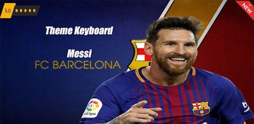 Lionel Messi keyboard theme Android App