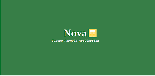 Nova: Custom formula app Android App