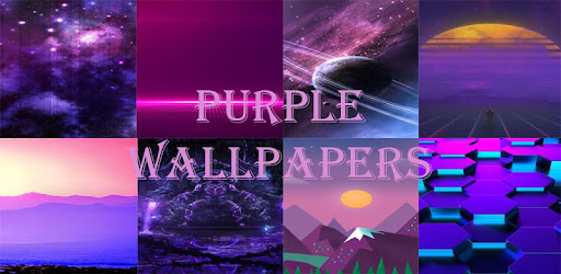 purple wallpaper Android App