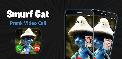 Blue Smurf Cat is Calling You Android App