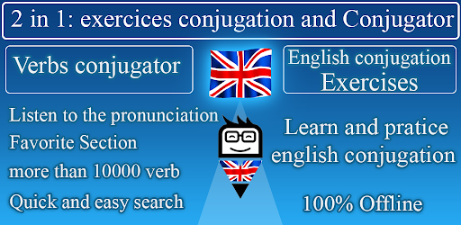 Conjugator and verbs exercices Android App