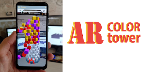 AR Color tower. Game with augm Android App