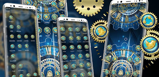 Time Machine Launcher Theme Android App