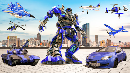 Flying Muscle Robot Car Game for PC / Mac / Windows 11,10,8,7 - Free ...