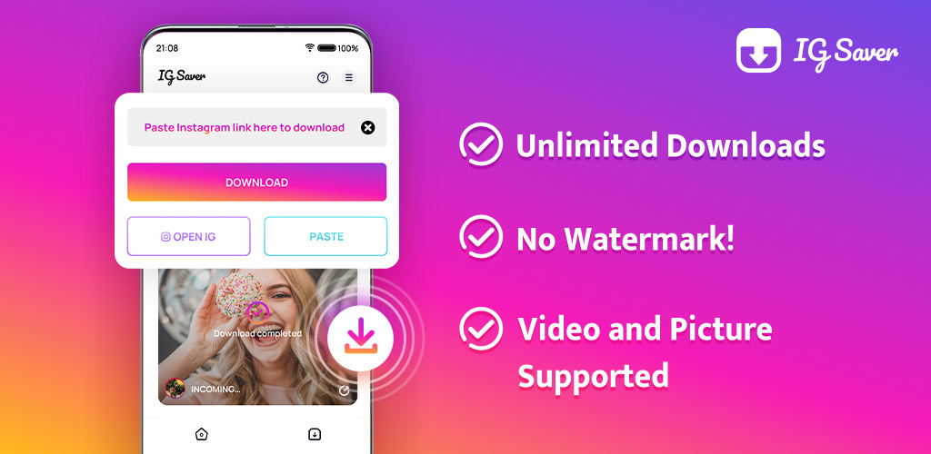 Downloader for IG - Latest version for Android - Download APK