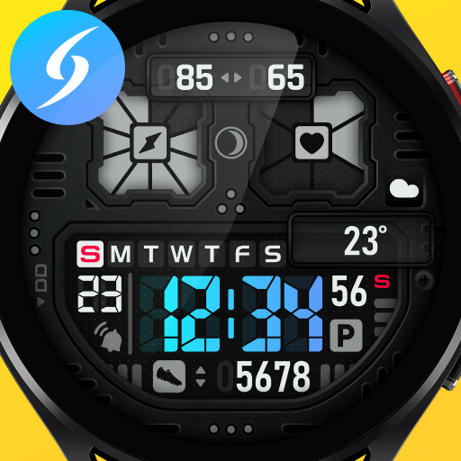 SH037 Watch Face, WearOS watch for PC / Mac / Windows 11,10,8,7 - Free ...