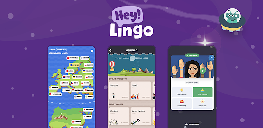 Hey! Lingo - Language Courses Android App