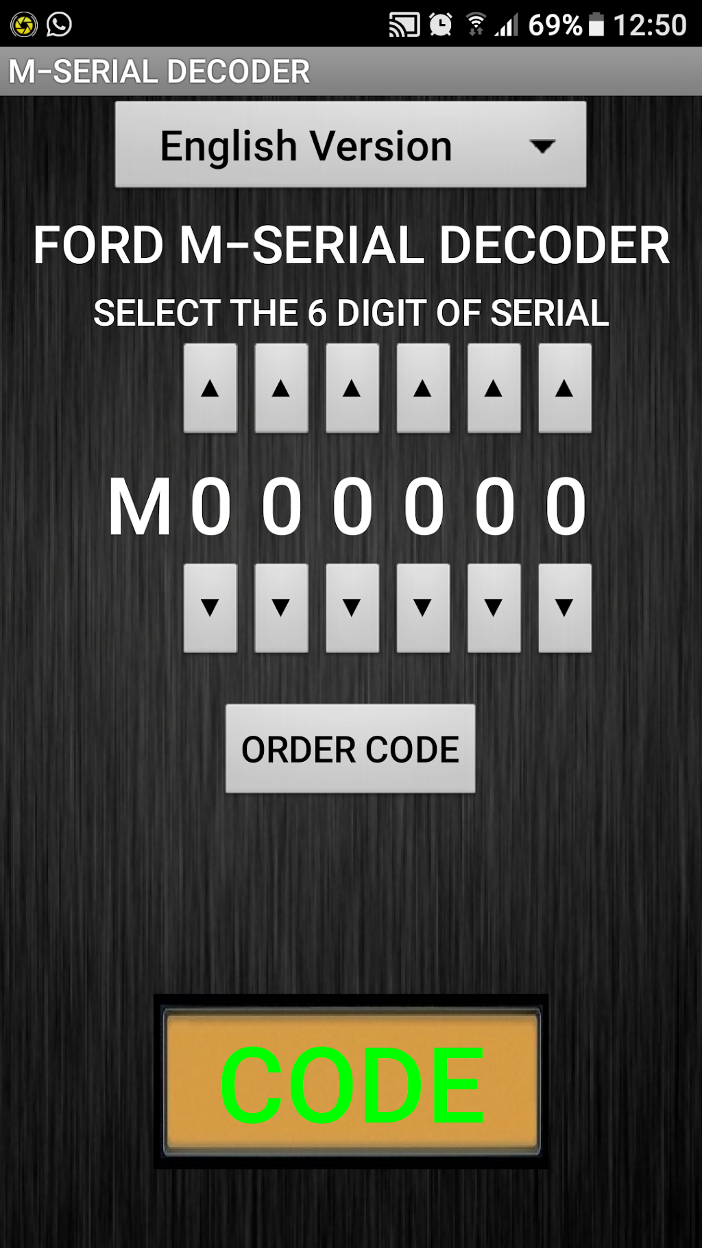 Descargar y ejecutar M-Serial Radio Code Decoder gratis en PC