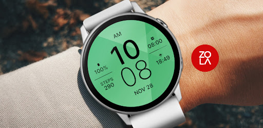 Green Mint Fit Watch Face Android App