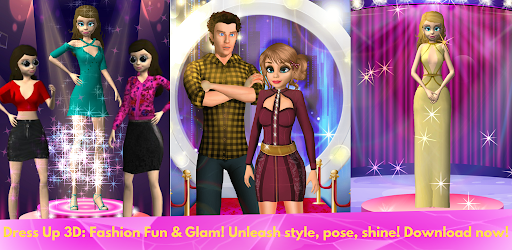 Dress Up 3D: Fashion Show Game Android App