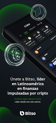 Descargar y ejecutar Bitso: Compra Bitcoin y Cripto gratis en PC