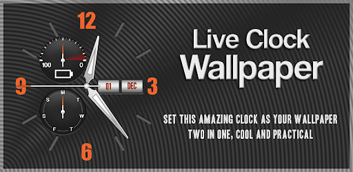 Live Clock Wallpaper Android App