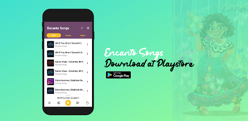 Encanto Songs - Music Player Android App