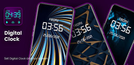 Digital Clock LED: Smart Clock & Weather Android App