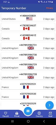 在PC電腦上下載更多類似Temporary Number -Recheive sms的遊戲/應用程式