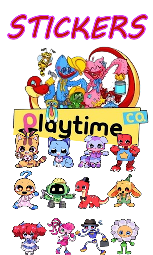 ดาวน์โหลดและรัน Poppy Playtime Catnap Stickers บน PC ของคุณได้ฟรี