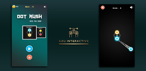 Dot Rush - Spin The Hoop Android App