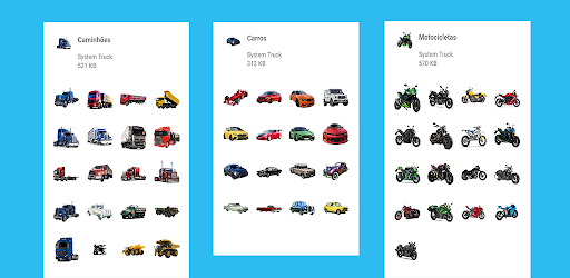 Stickers de Veículos - WAStickerApps Android App
