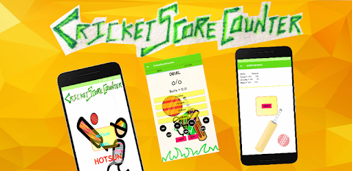 Cricket Score Counter and Save Android App