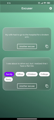 Excuser - Find Excuses for PC / Mac / Windows 11,10,8,7 - Free Download ...