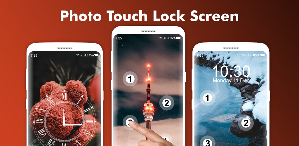 Touch Lock Screen Photo Lock - Latest version for Android - Download APK