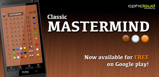 Classic MasterMind Android App