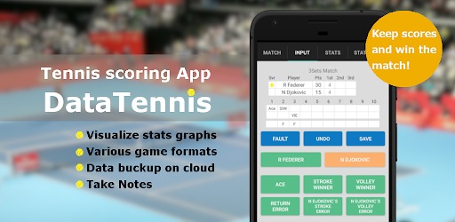 DataTennis Logging Score Stats Android App